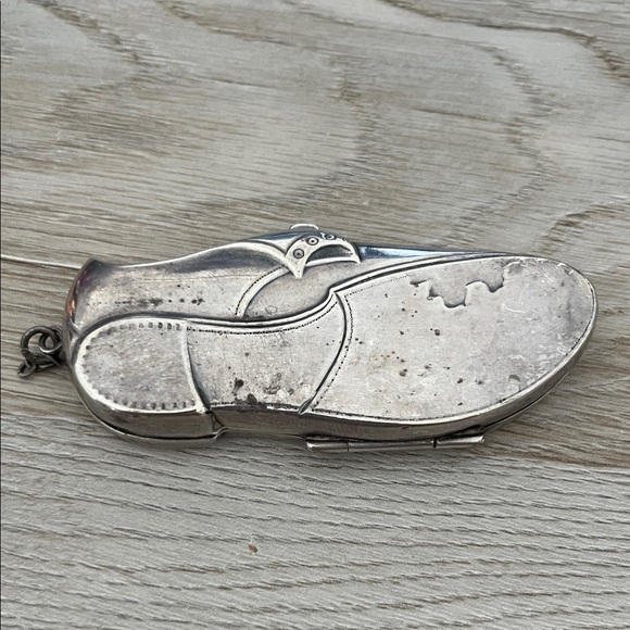 Accessories | Rare Vintage Silver Shoe Shaped Coin Holder | Poshmark